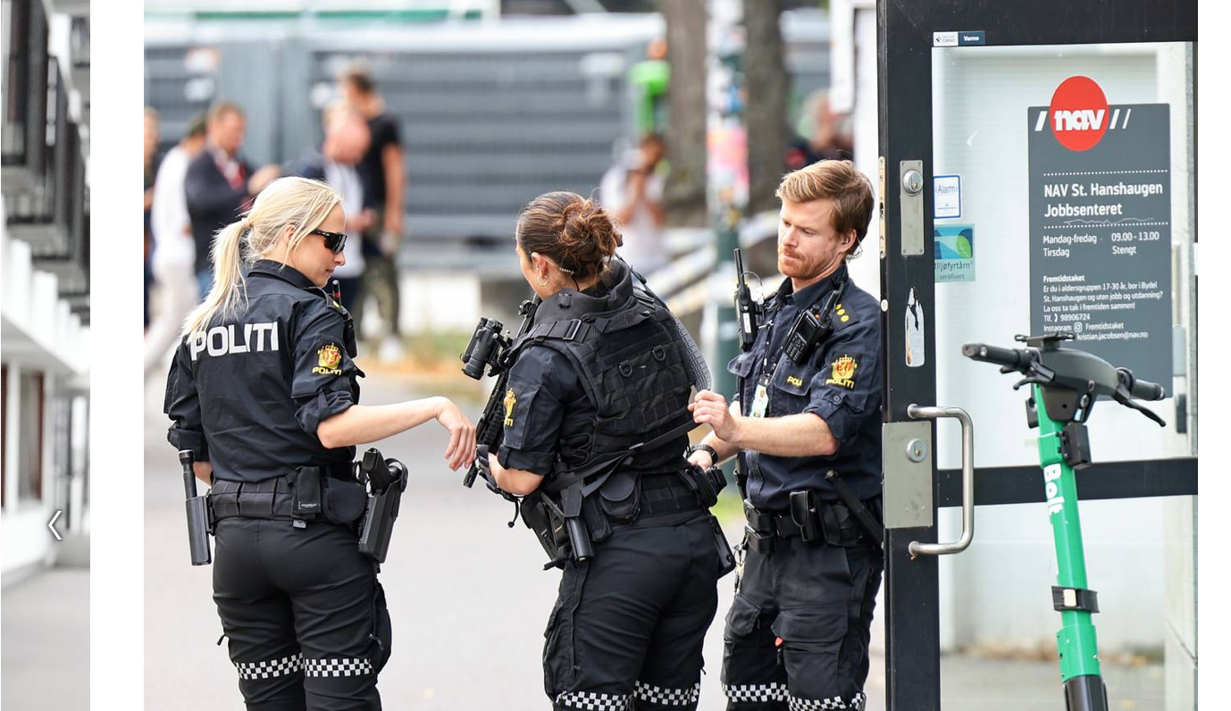 Shooting inside the Norwegian Labour and Welfare Administration Office ...